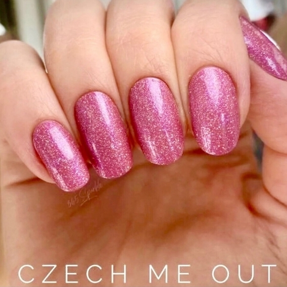 Color Street | Makeup | New Color Street Czech Me Out Nail Strips Pink ...